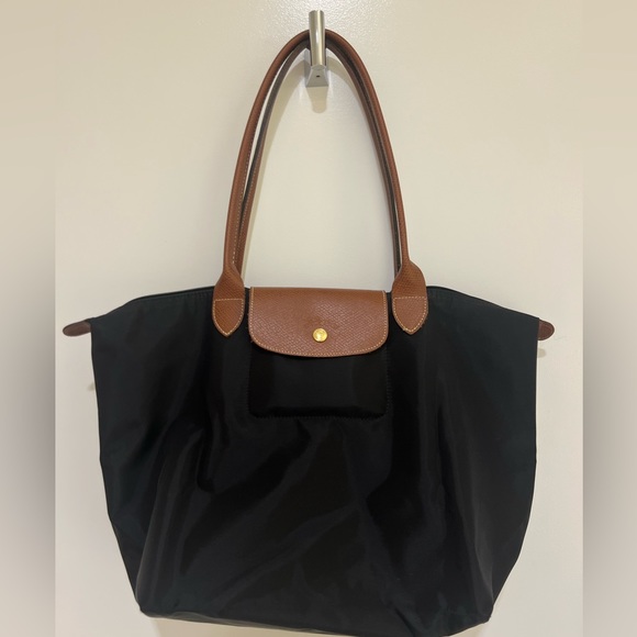Longchamp | Bags | Longchamp Le Pliage Original Large In Black | Poshmark